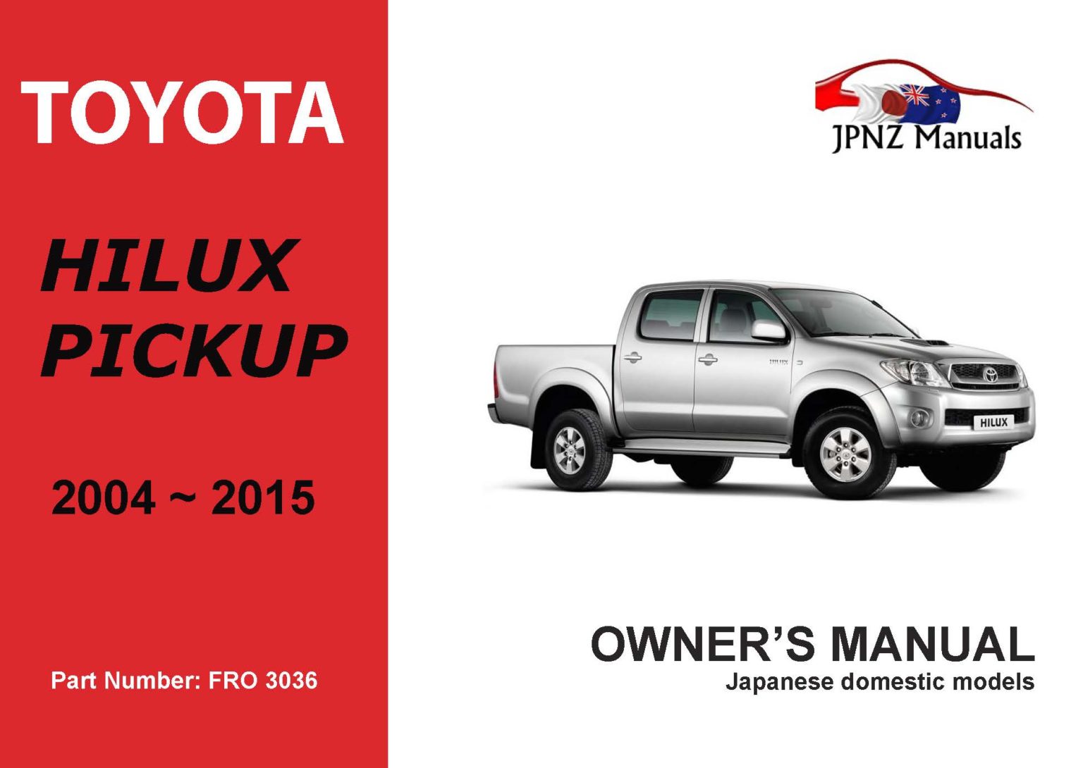 Toyota car vehicle service workshop manuals for all Toyota users