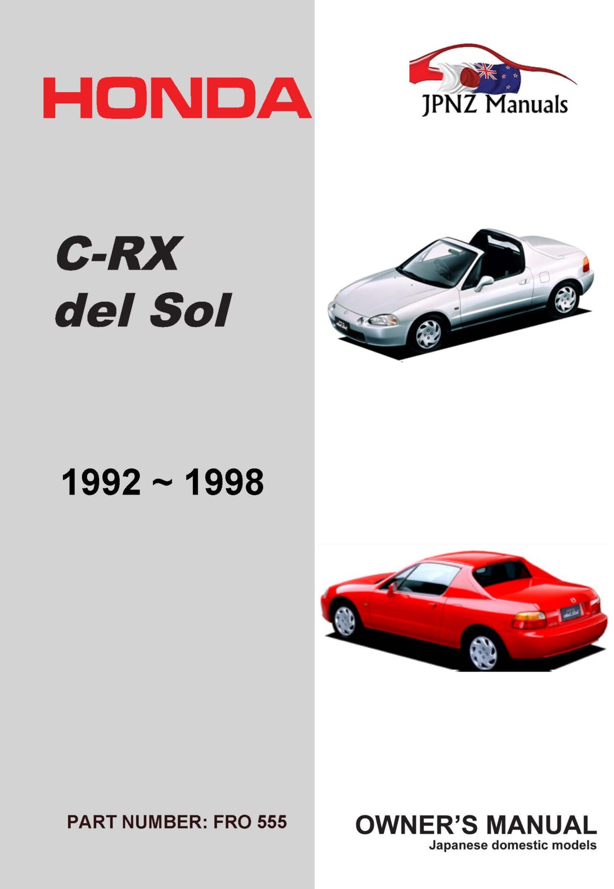 Japanese Cars Owners Manuals | Workshop Manuals